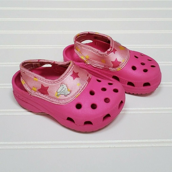 CROCS | Shoes | Crocs Pink Star | Poshmark